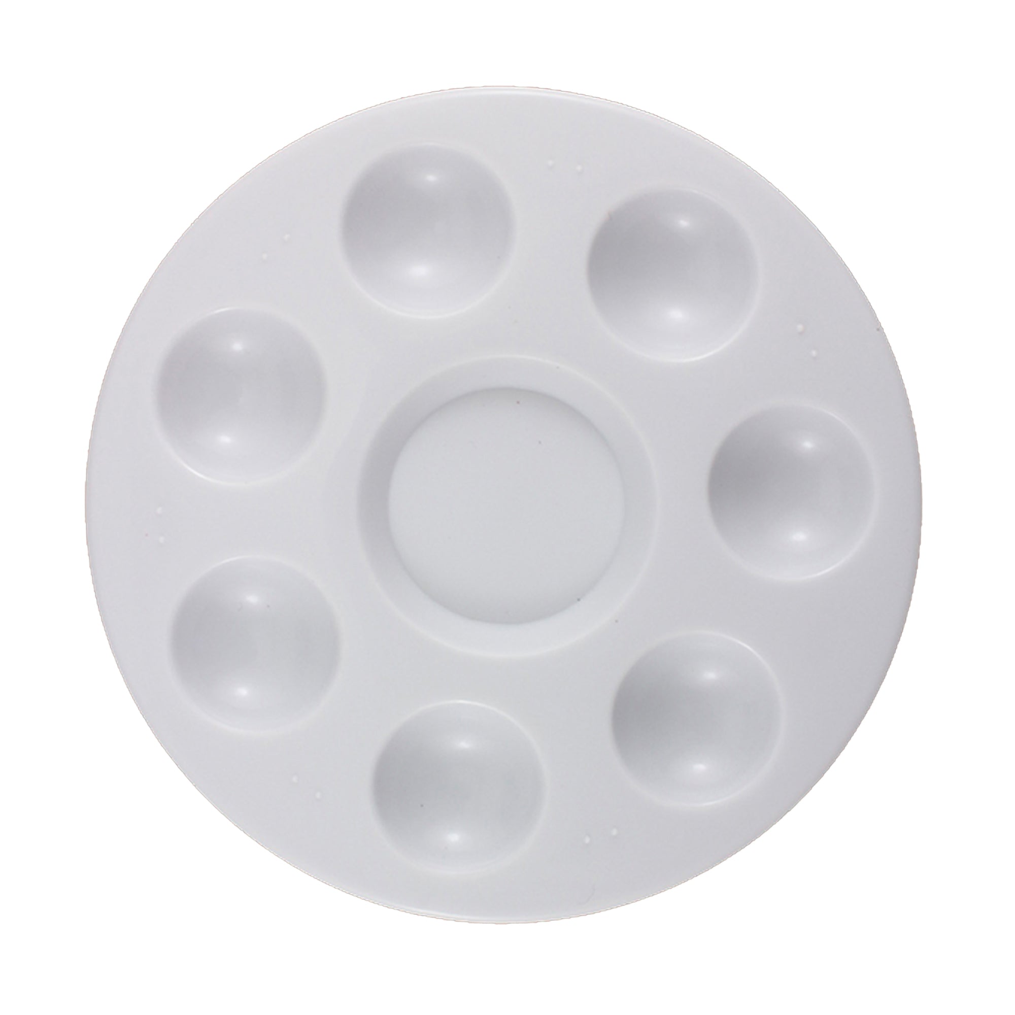 Plastic Paint Tray Palette, 6 1/2", White Color, 12-Pack – Fararti