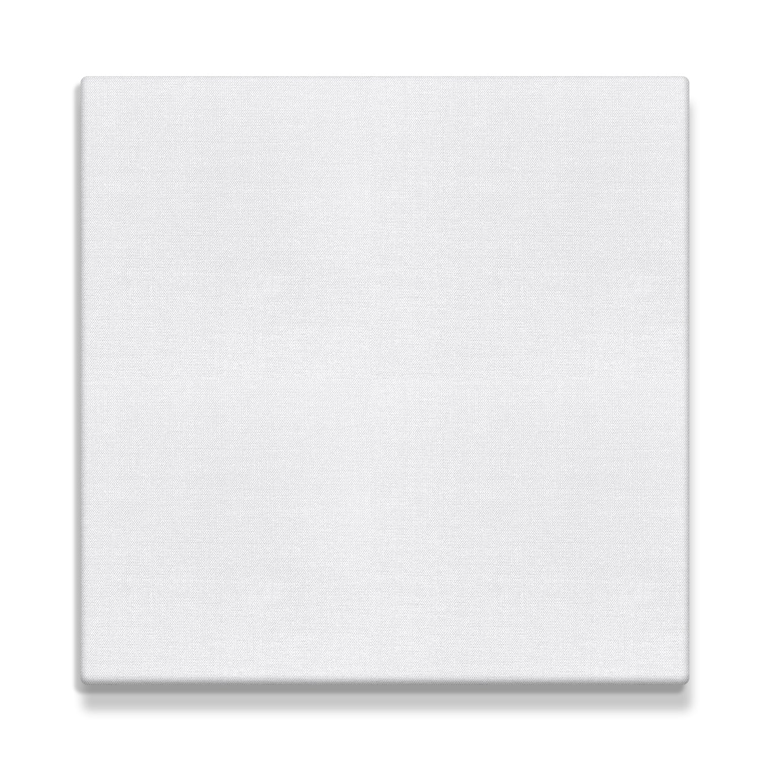 Triple-Primed Cotton Canvas – 12"x12” Ready-to-Paint Surface for Acryl ...