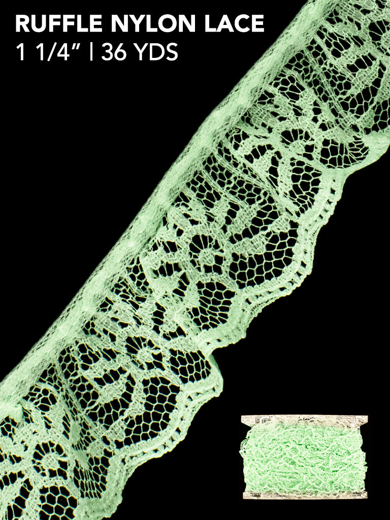 RUFFLE NYLON LACE (YDS) – Fararti