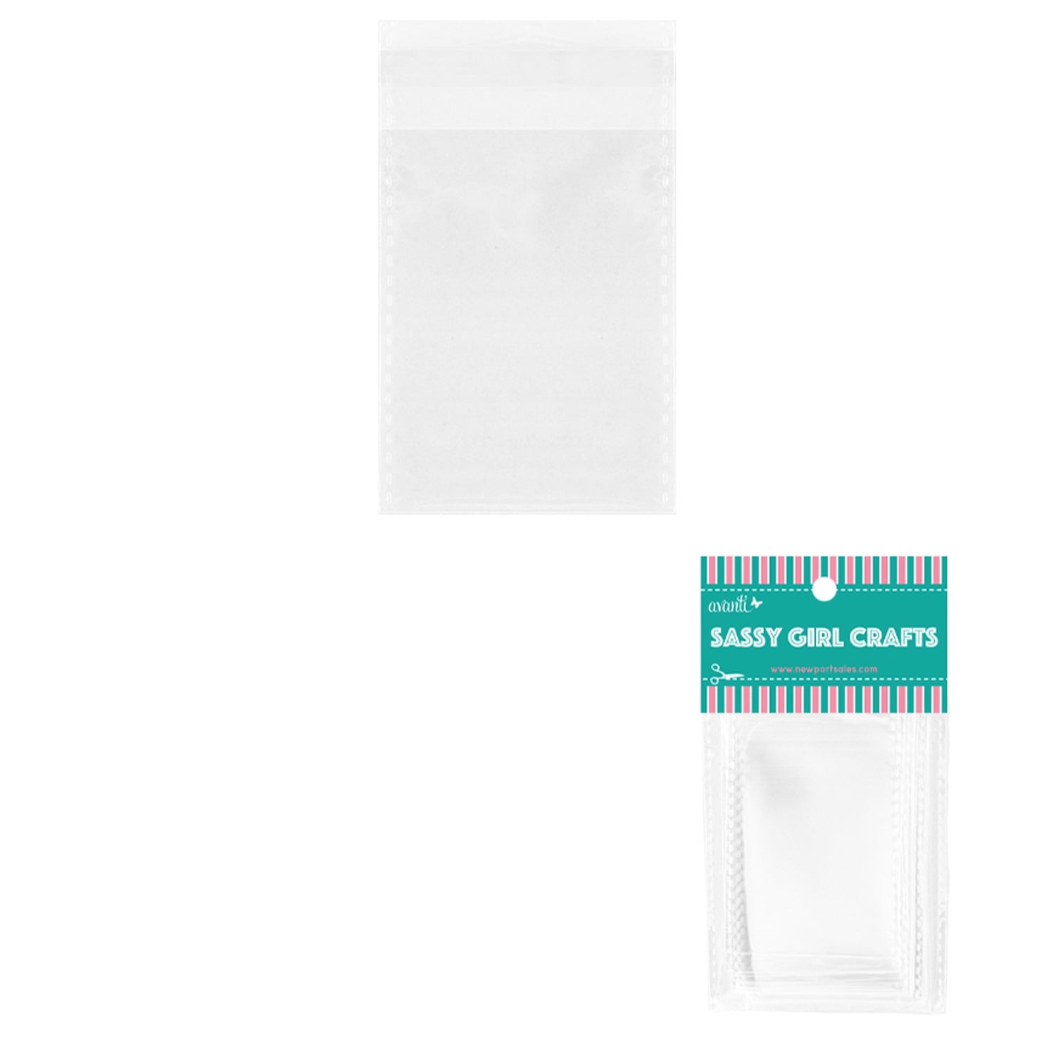 Small Plastic Bags, 40 Count, Transparent & Durable Plastic Bags, Mini ...