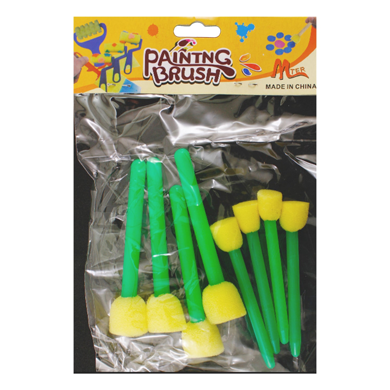 Sponge Paint Dot Stamp Sets, 1/2" Inches, 8 Pieces, 10-Pack – Fararti