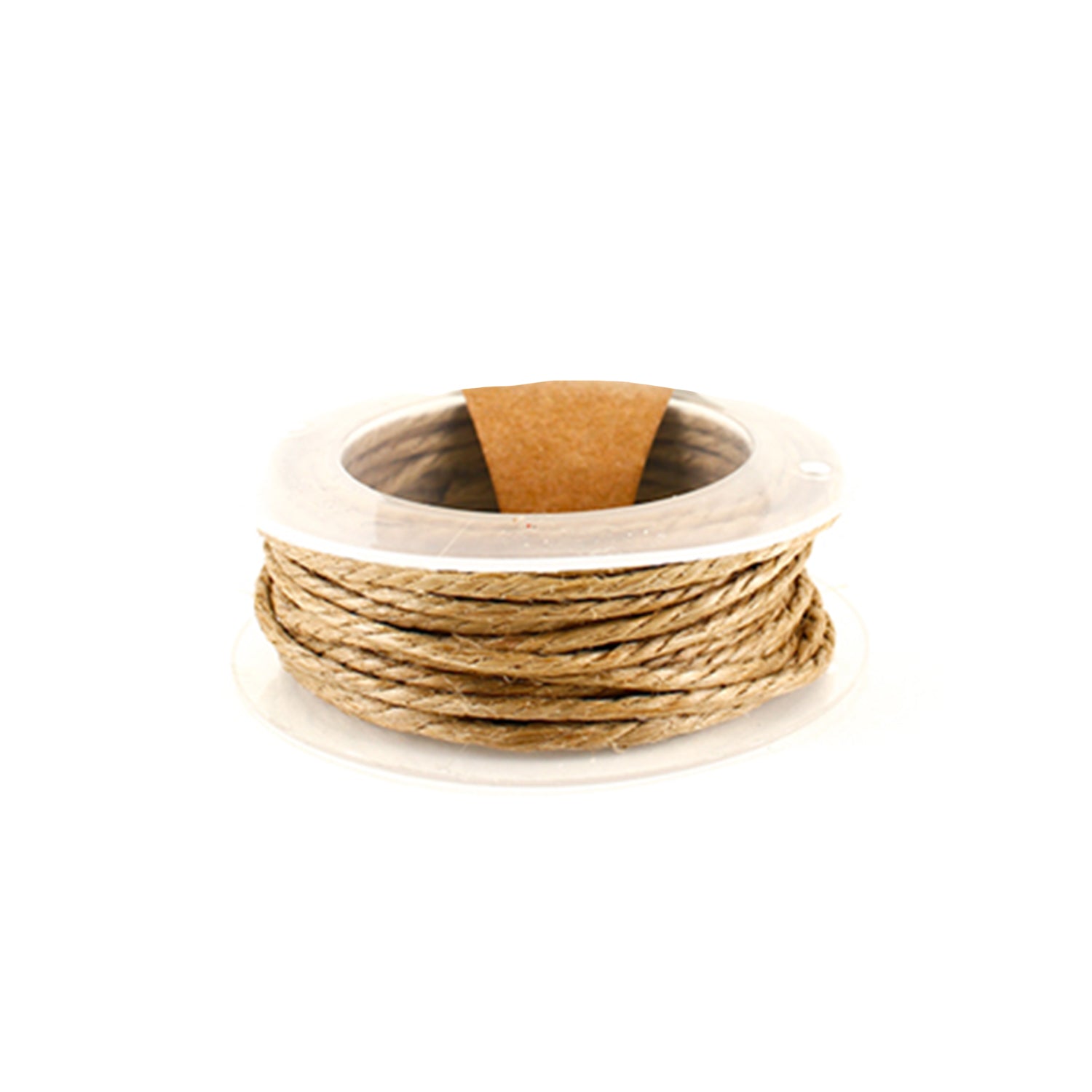 Natural Jute, Cord, Rope, 2 mm, 5 yds, 1 Roll, 12-Pack – Fararti