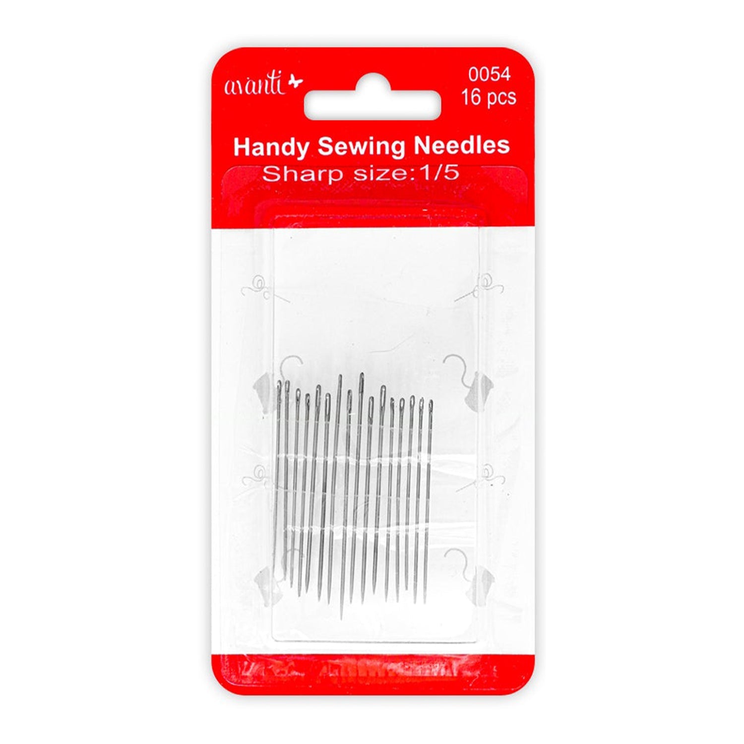 Avanti Needles for General Purpose – 16 pcs per Pack – 12-Pack – Made ...