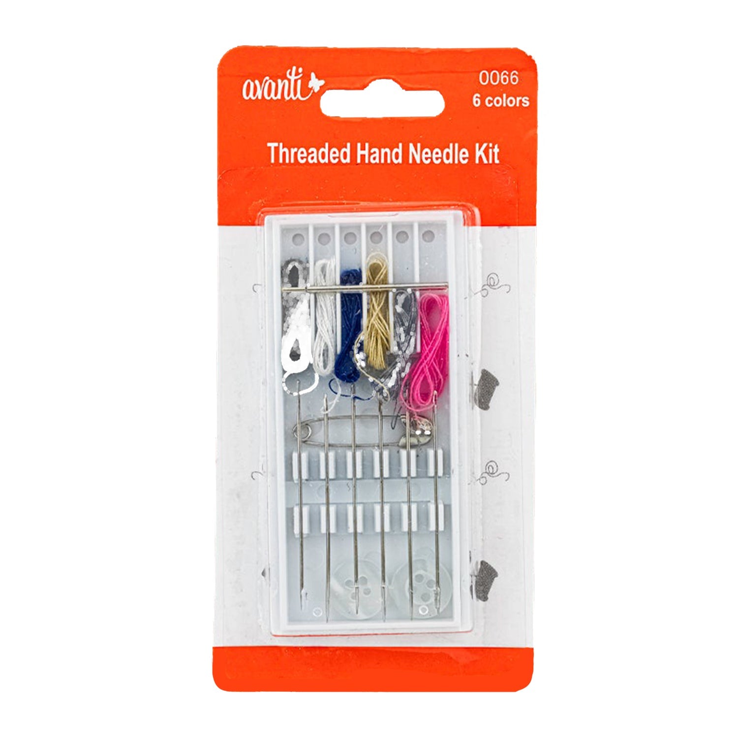 Avanti 6-Piece Pre-Threaded Hand Needle Kit – 12-Pack – Made in China ...