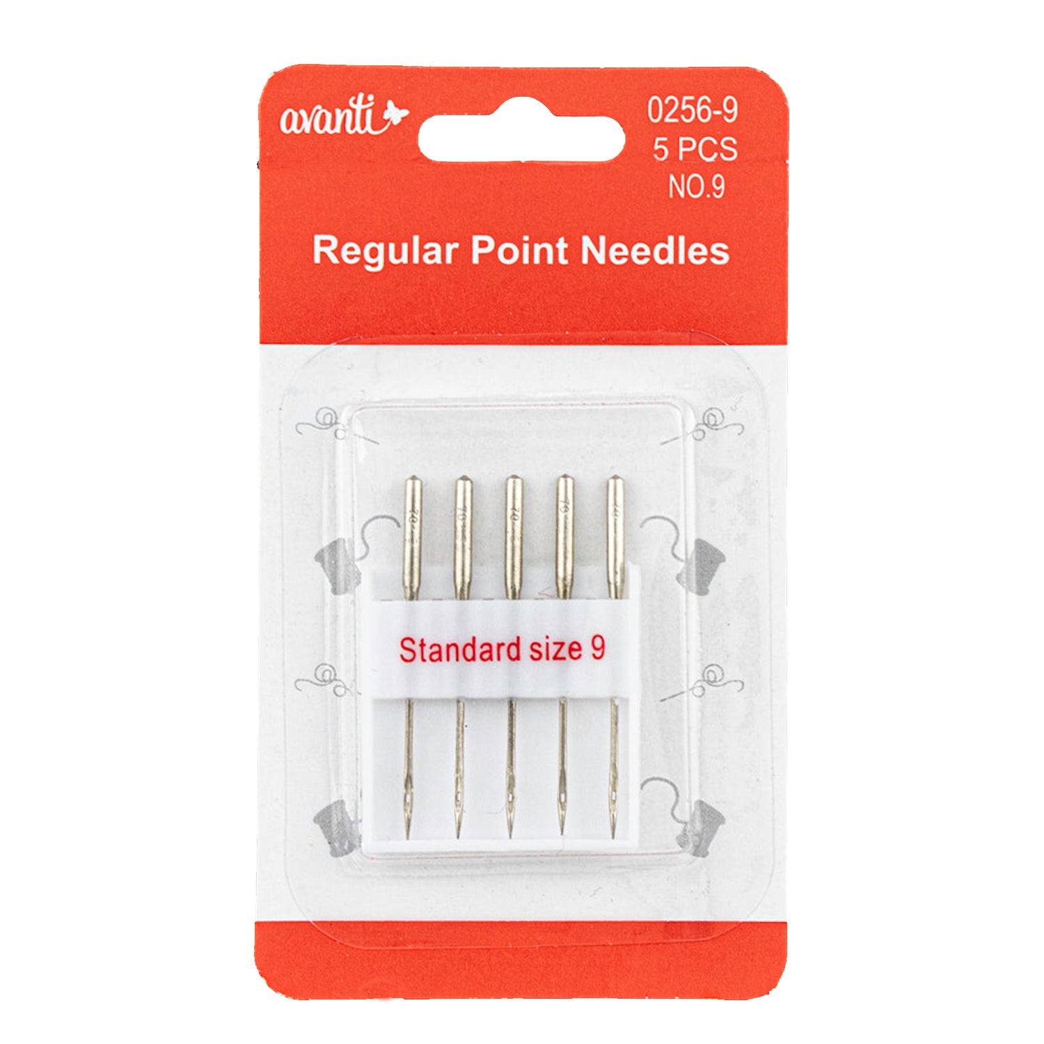 Avanti Regular Point Standard Needles – 5 pcs Assorted Sizes – 12 Pack ...